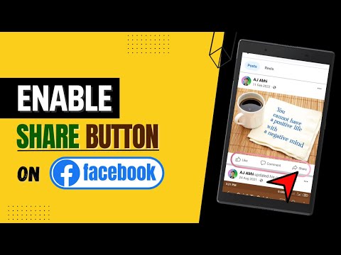 How To Enable Share Option In Facebook