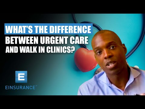 What’s The Difference Between Urgent Care And Walk In Clinics?