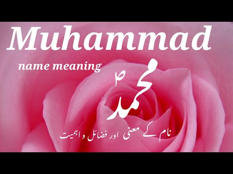 Muhammad name meaning in urdu | Boys islamic names | names with meanings | 2022 best names