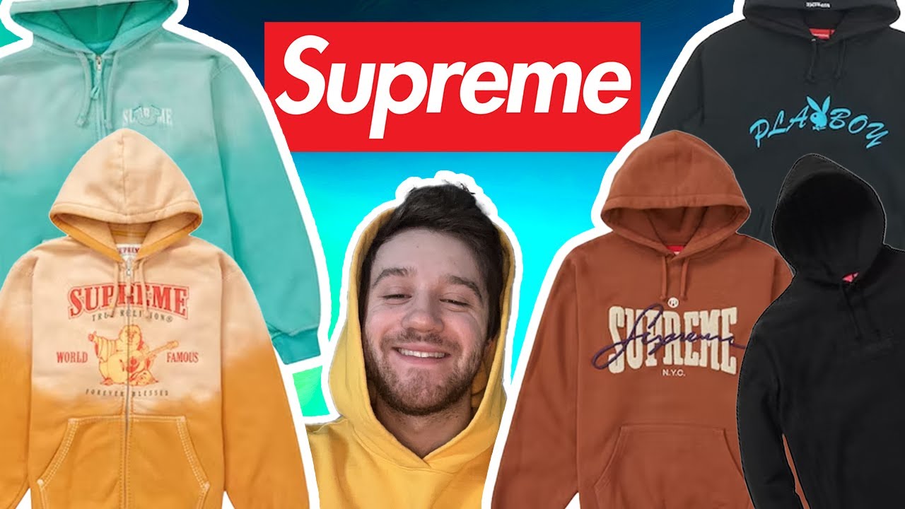 My Supreme Hoodie Collection