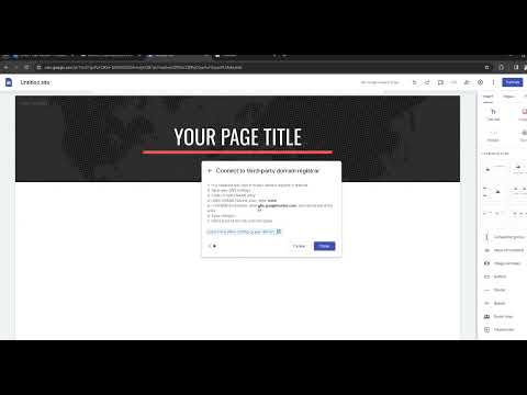 How to Connect Cloudflare Domain with Google Site (100% Working)