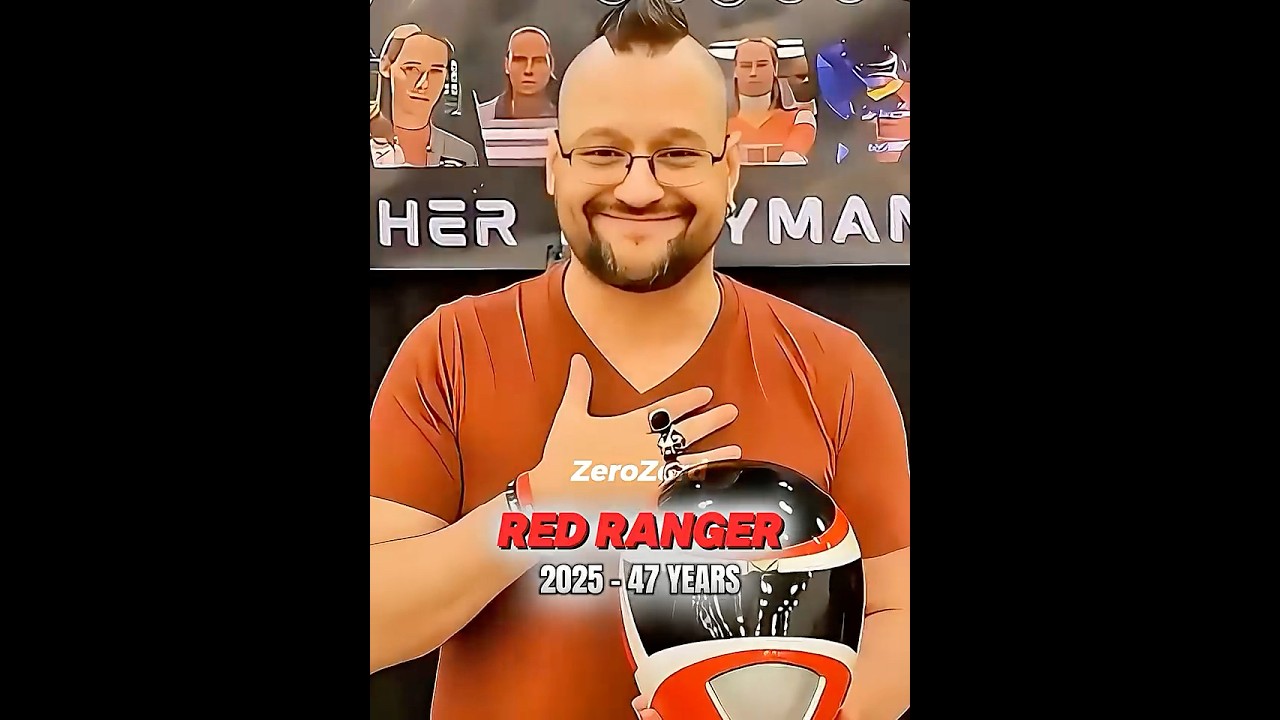 POWER RANGERS IN SPACE - THEN & NOW (1998 - 2025)  #powerrangers #powerrangersinspace #thenandnow