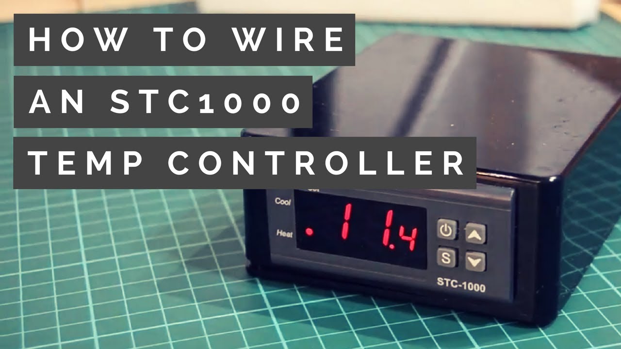 STC1000 Wiring Guide - How to make a Homebrew Temperature Controller