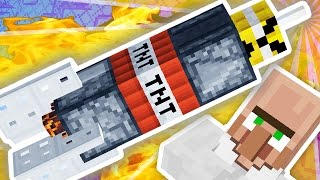 Minecraft nuclear bomb/missile launcher mod - galainn