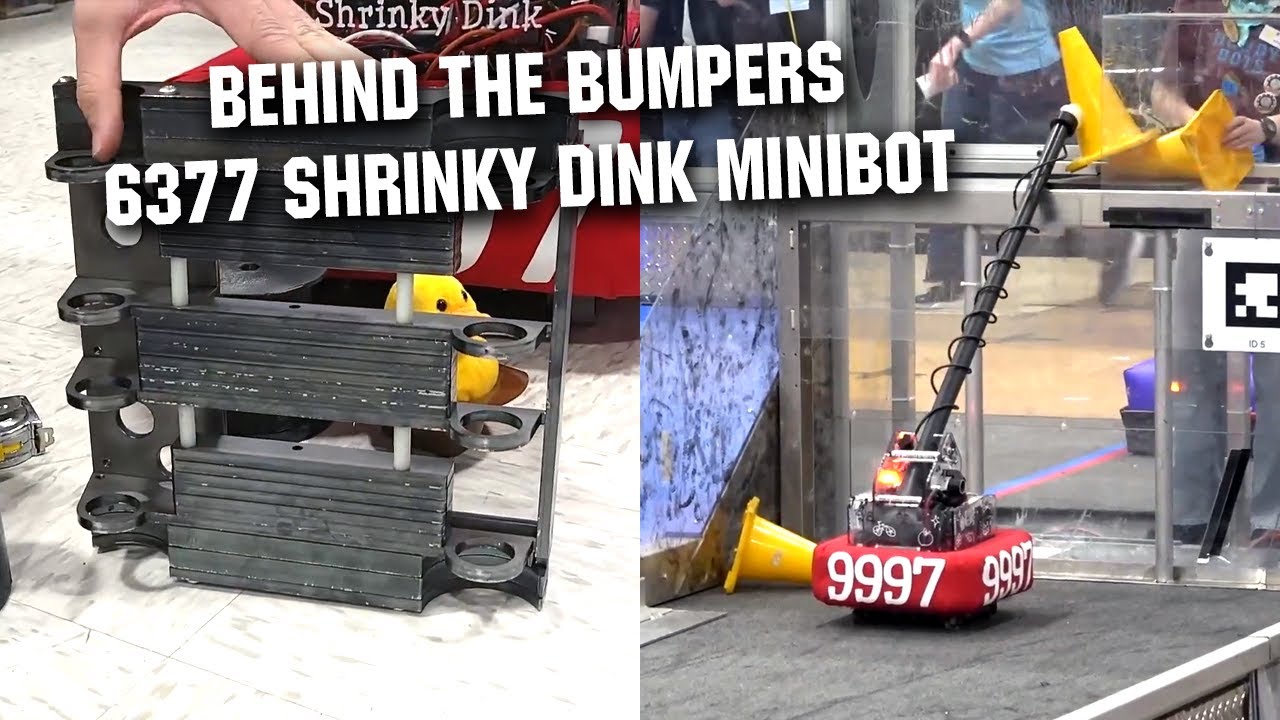 Behind the Bumpers | 6377 Howdy Bots | Shrinky Dink Minibot