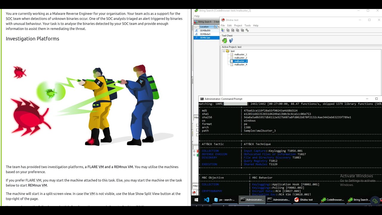 MalBuster Tryhackme Walkthrough
