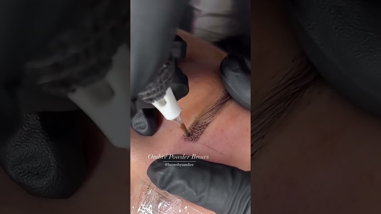 From Virgin Brows to Ombré Powder Brows—Full Process & Stunning Results! (Step-by-Step)