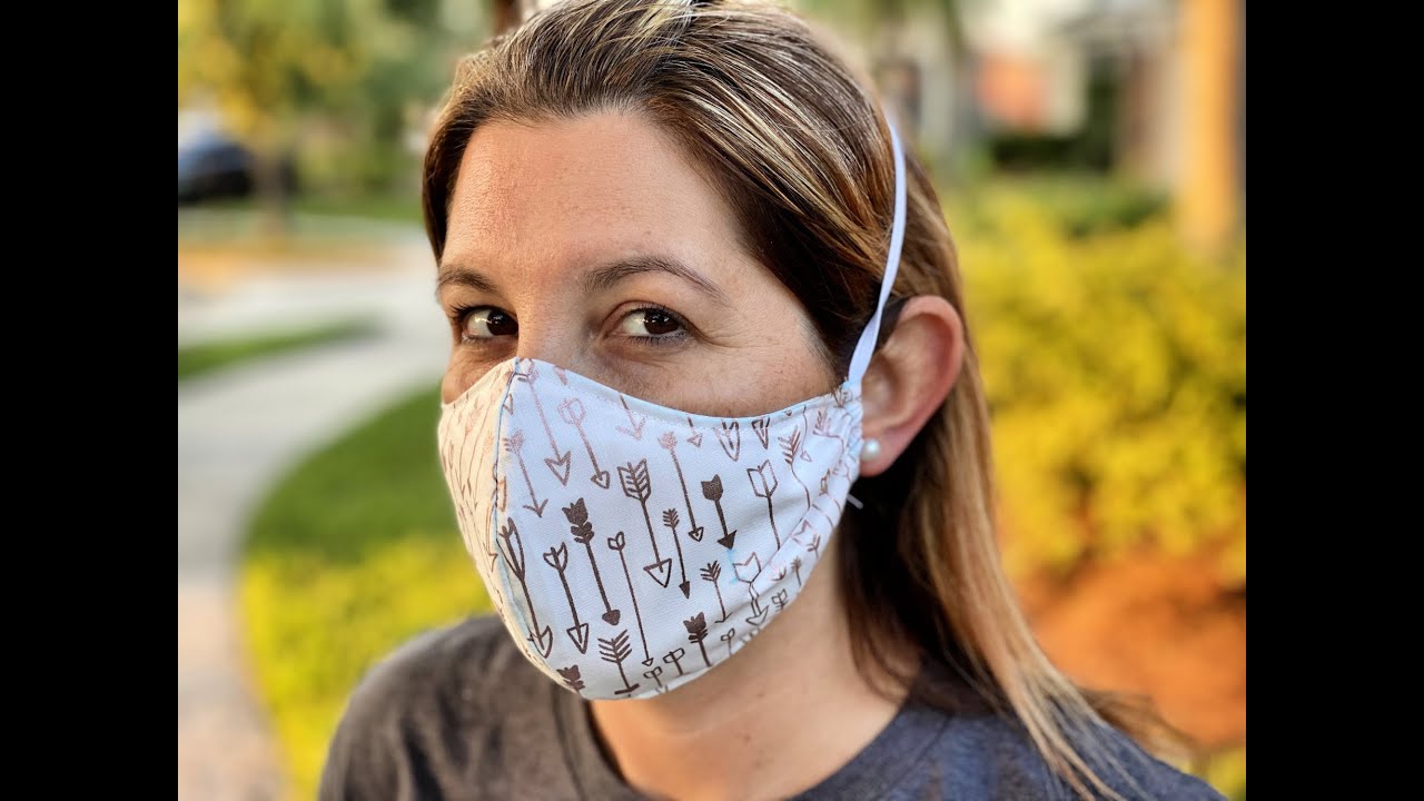 How to Sew a DIY Face Mask with Cricut