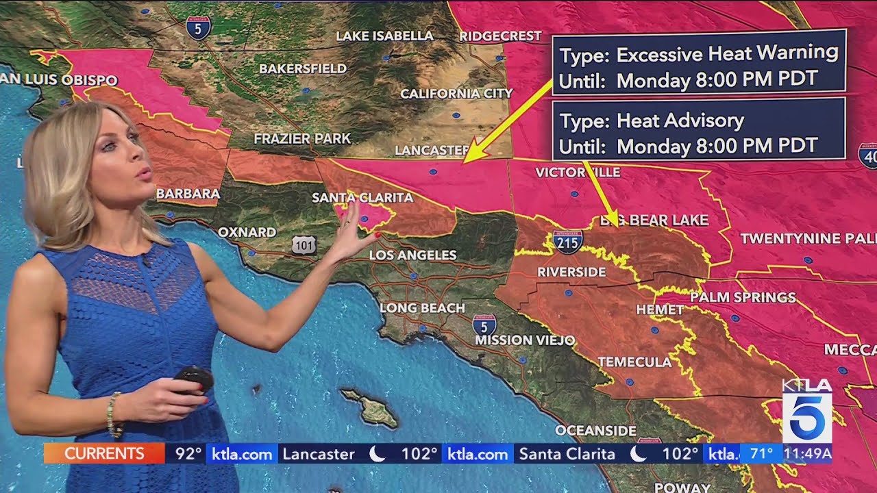 Excessive heat warnings remain in effect through Monday