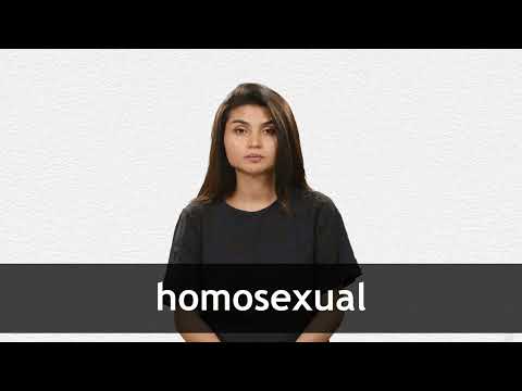HOMOSEXUAL definition and meaning | Collins English Dictionary