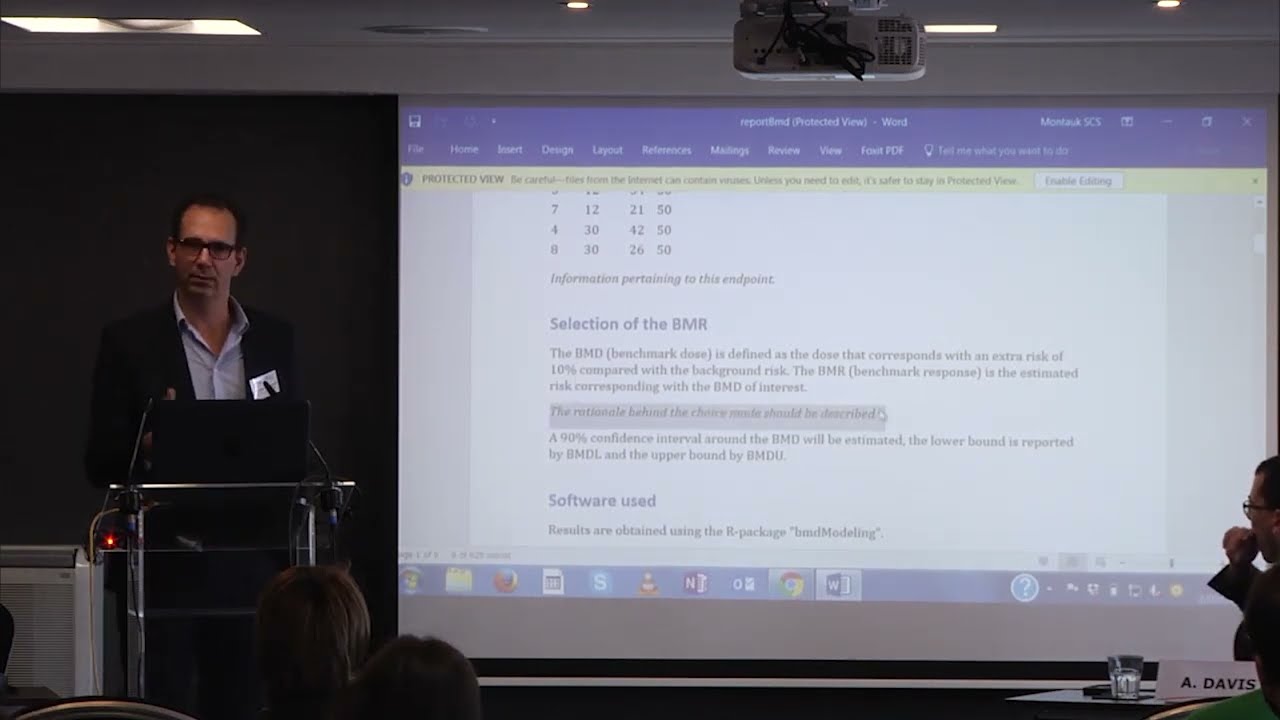 From NOAEL to BMD approach, EFSA Workshop - Day 2