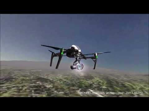 Introducing DJI Inspire 2 DRONE (Unity & Blender) v.1