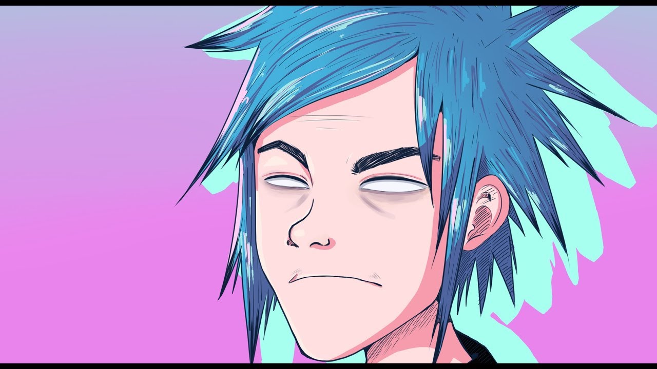 GORILLAZ | 2D | TRANZ | SPEEDPAINT