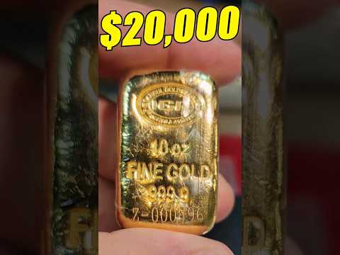 This GOLD BAR is worth $20,000!