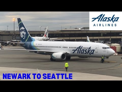 ALASKA AIRLINES - NEWARK TO SEATTLE | Newark Liberty Intl Airport (EWR) To Seattle Tacoma Intl (SEA)