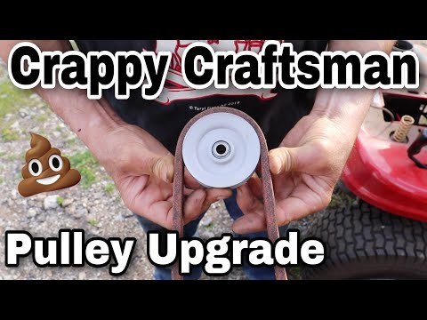 Crappy Craftsman Pulley Upgrade - Epic Upgrade!