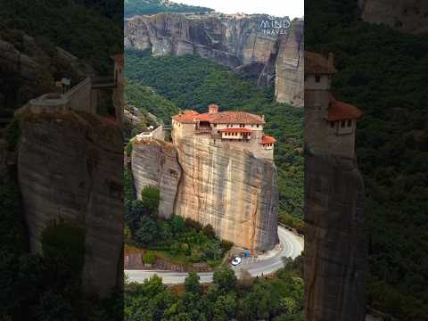 ✨ Meteora Monasteries: The incredible sanctuaries on top of the mountains - #greece #meteora