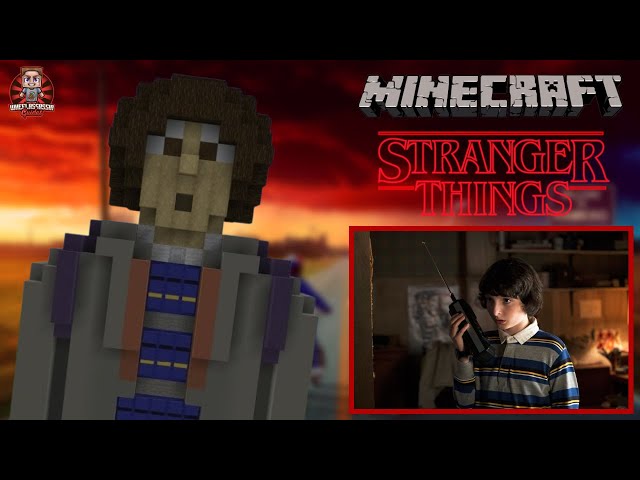 Stranger Things Mike Statue!! Minecraft Map