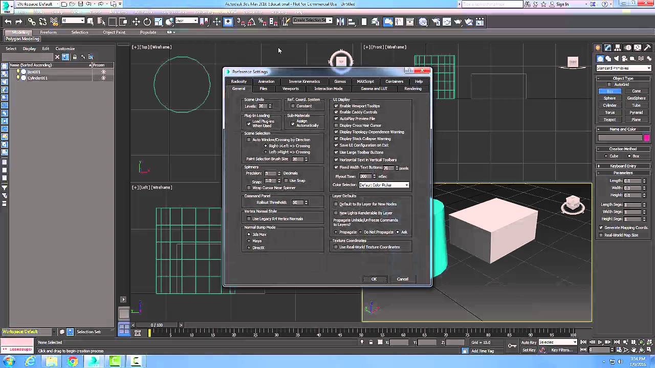 3ds Max 01-23 3ds Max Spinner Snap Toggle