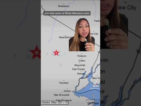 Two Earthquakes hit New Jersey #shorts