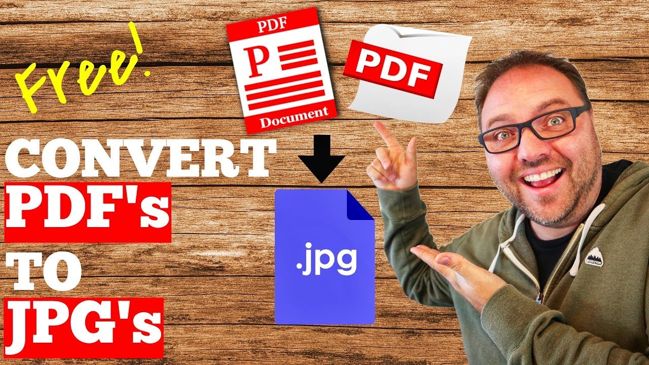 How to Convert PDF to JPG - FREE