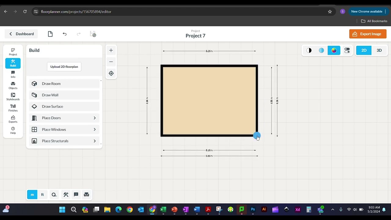 Week 3 floorplanner.com getting started