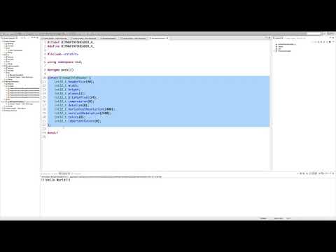 Learn Advanced C++ Programming bitmap info headers