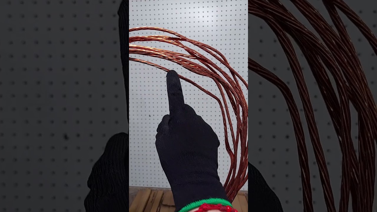 What is bare wire used for? #wiring #grounding #copper #cable