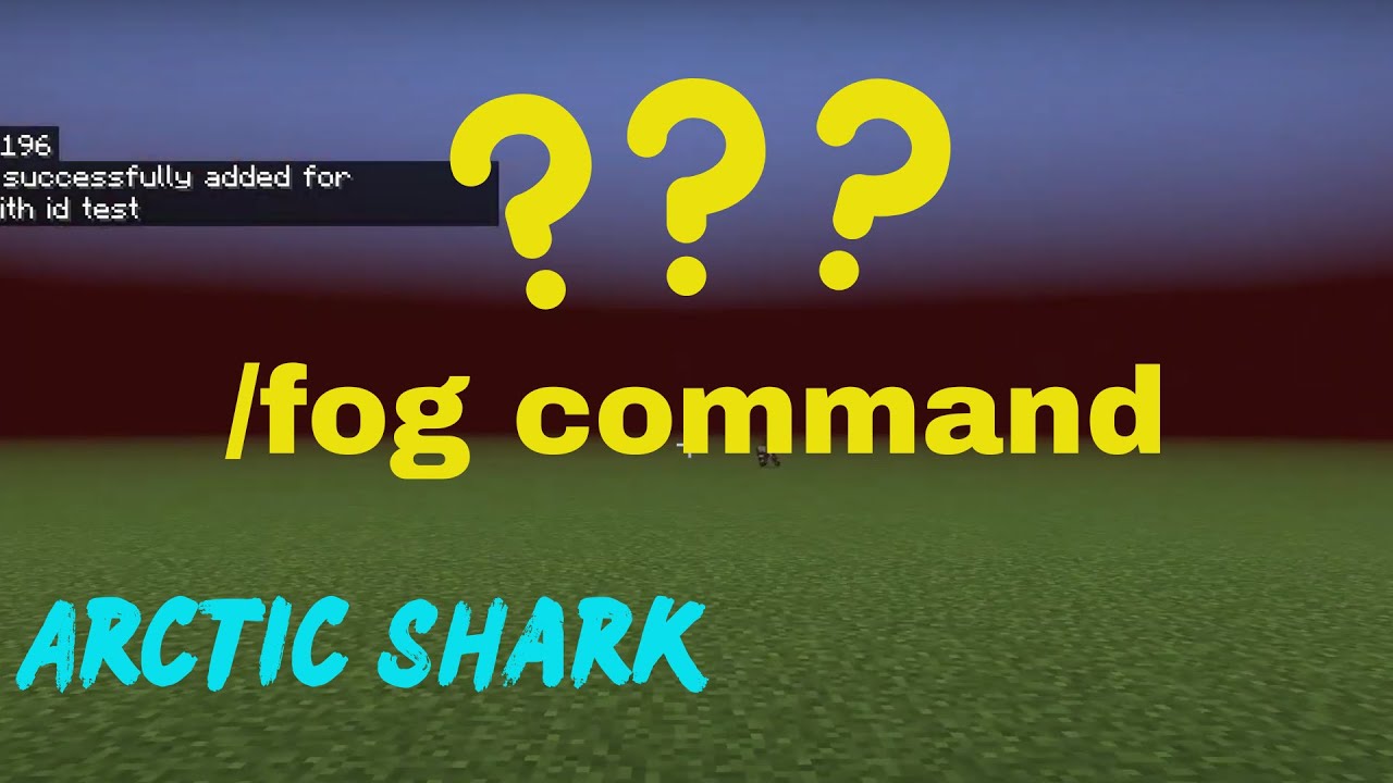 Minecraft Bedrock Fog Command (Nether Fog, End Fog and more)