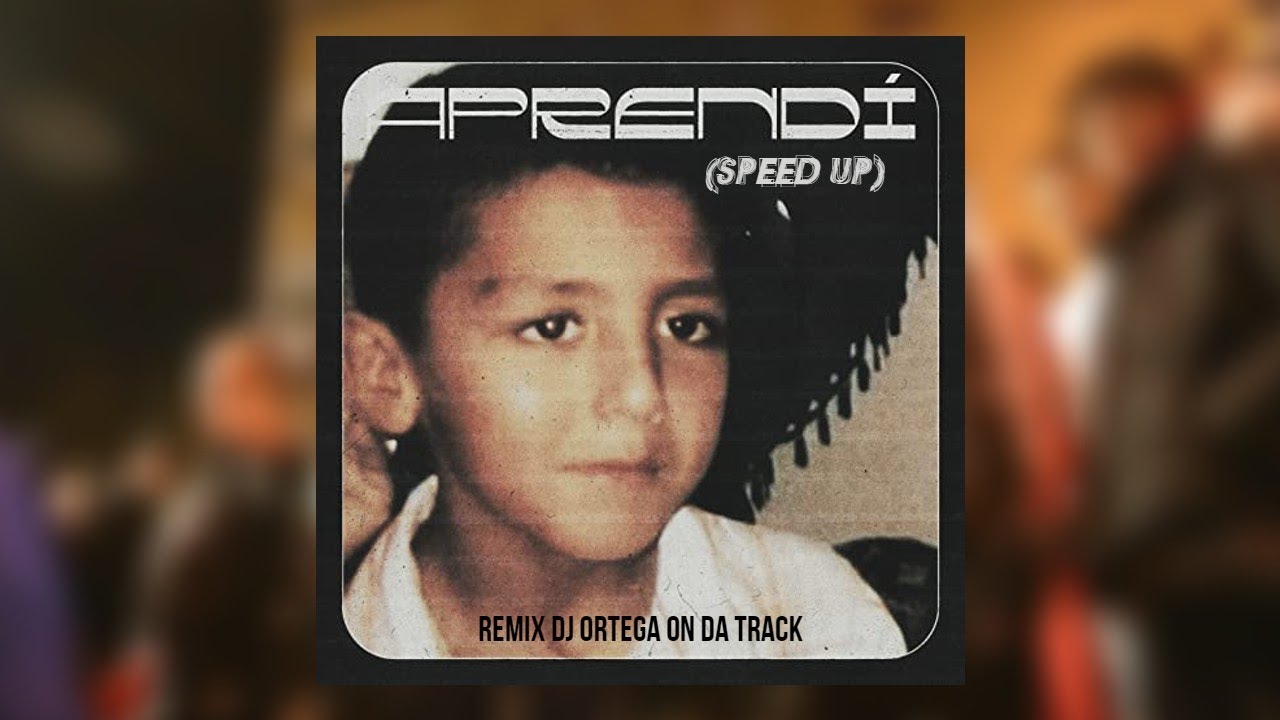 Morad - Aprendí (Speed Up) [Audio Oficial]