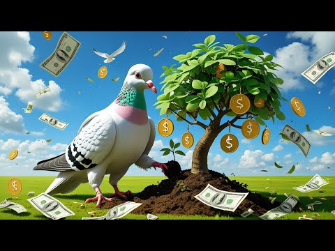 Pigeon planted a money tree grandmother 😠#pigeon #ai #grandmother#facts #ytshorts #youtubeshorts