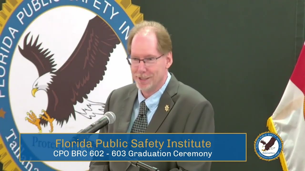 FDC Asst. Secretary of Community Corrections, Joe Winkler addresses CPO BRC 602 603
