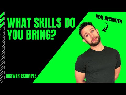 How to Answer What Skills and Expertise Do You Bring to This Role Interview Question