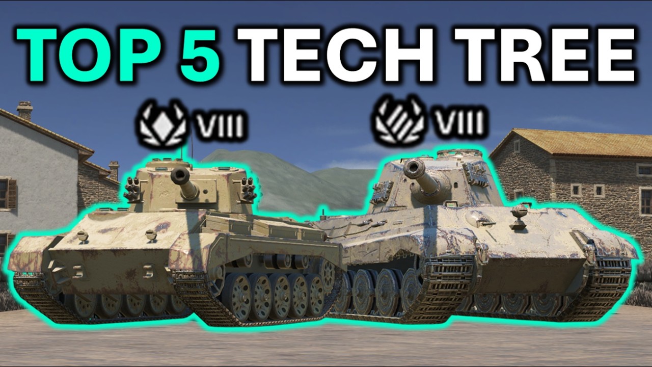 BEST Tier 8 Tech Tree Tanks!