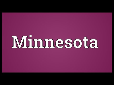 Minnesota Meaning