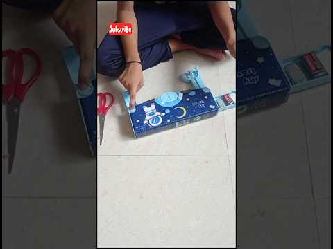 Unboxing new pencil box for children #gujjutoytv