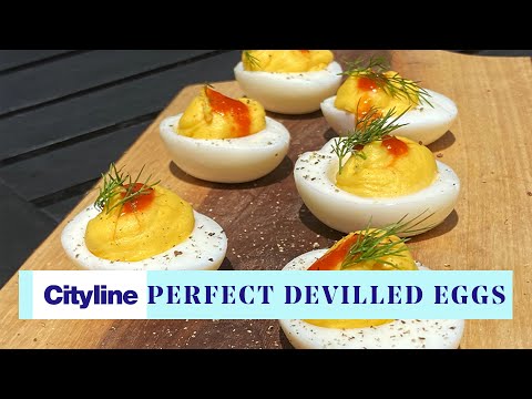 A retro-inspired devilled eggs recipe