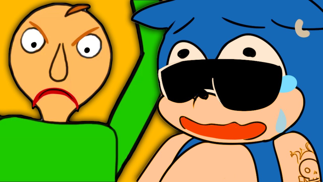 BALDI vs SONIC animation - LokmanVideo