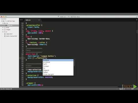 Learn Mastering CSS The font face Property | packtpub com - Mind Luster