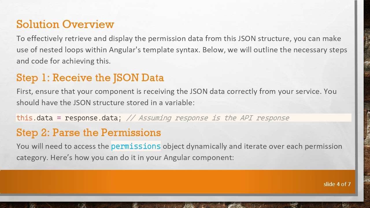 How to Parse Dynamic JSON Data in Angular 8