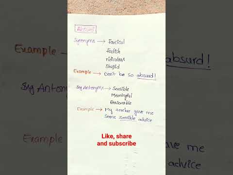 #synonyms and antonyms subscribe for more