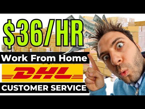 $36/Hr. DHL - Earn Money Online - REMOTE JOB - Work From Home - Job Opening