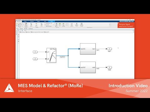 MES MoRe: Interface