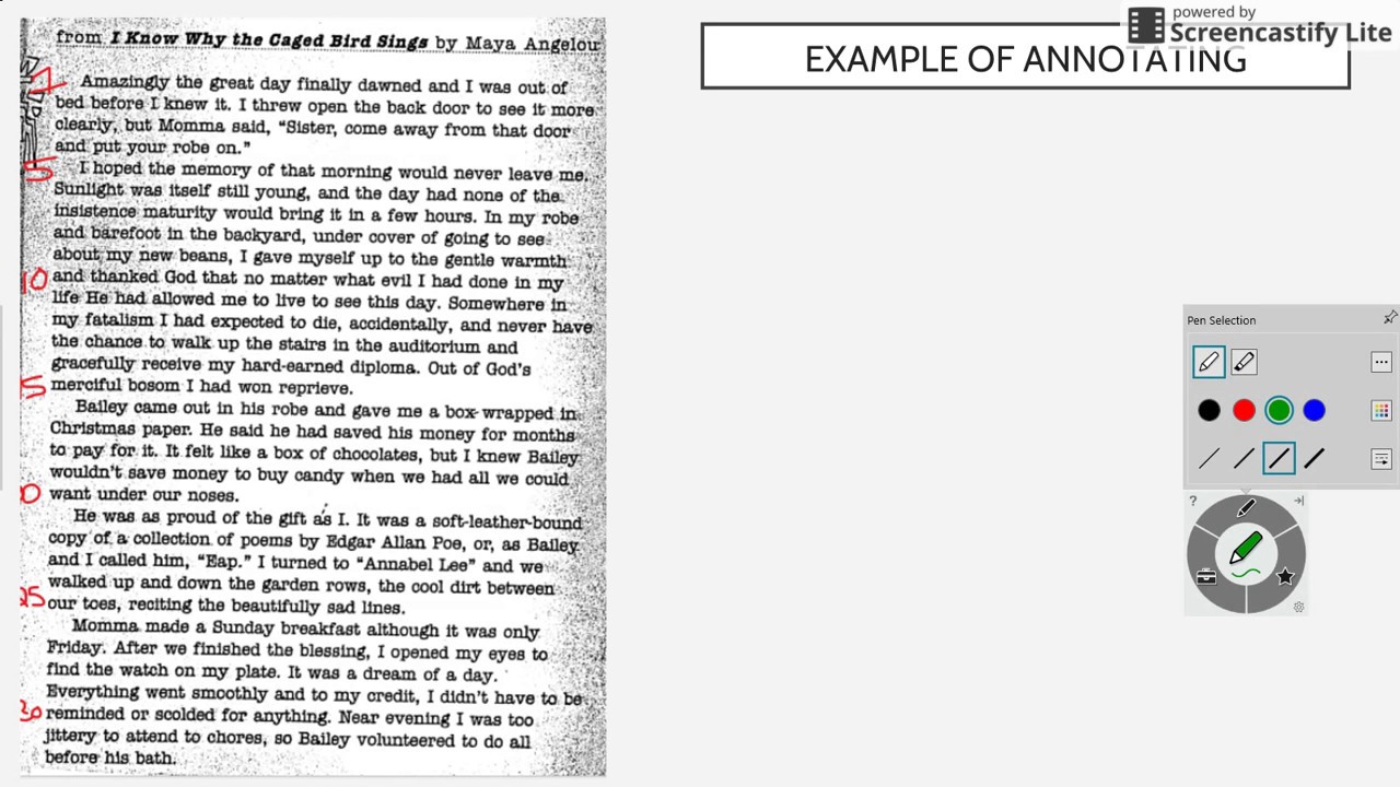 IOC - Overview and Sample Notesheet