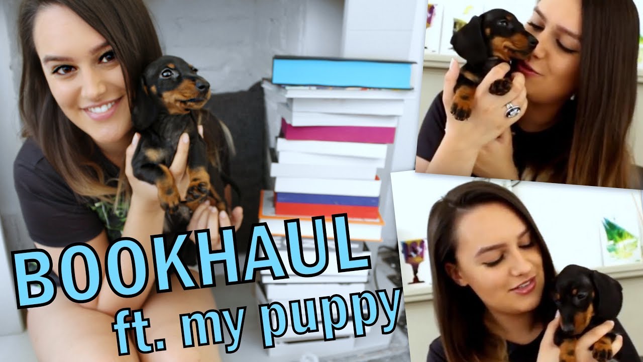 I GOT A PUPPY  + GIANT BOOK HAUL