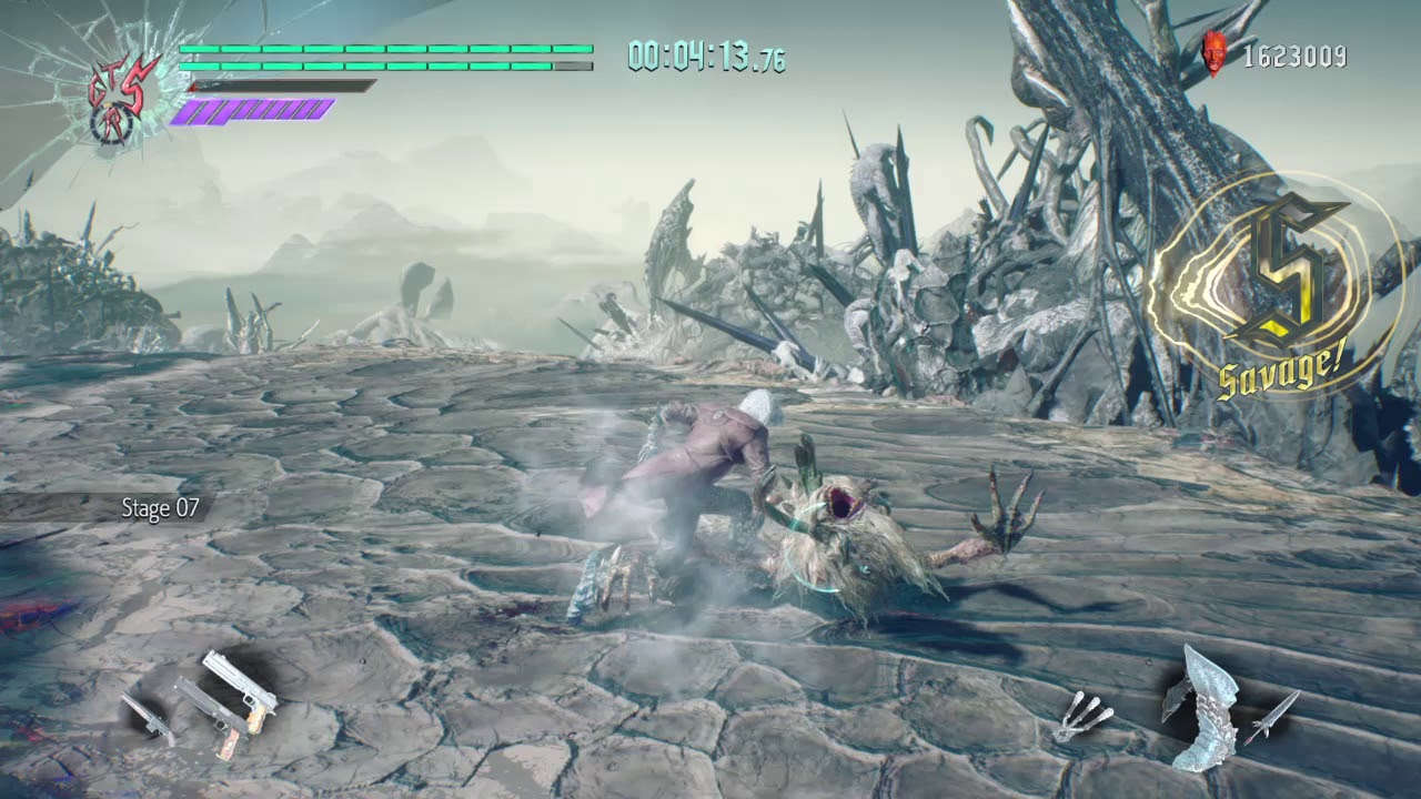 Devil May Cry 5 Dante Combo Practice 7