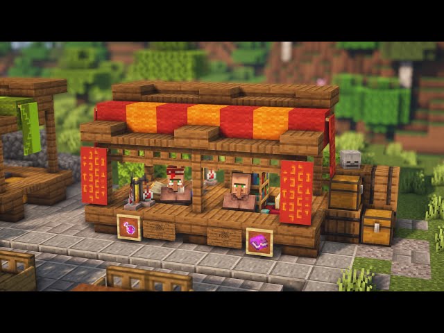 5 best Minecraft market designs