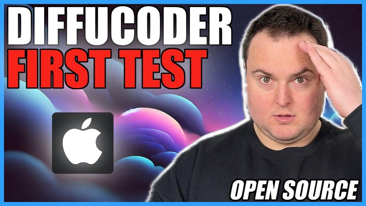 DiffuCoder 7B First Look & LOCAL Test (Apple’s Diffusion Coding Model)