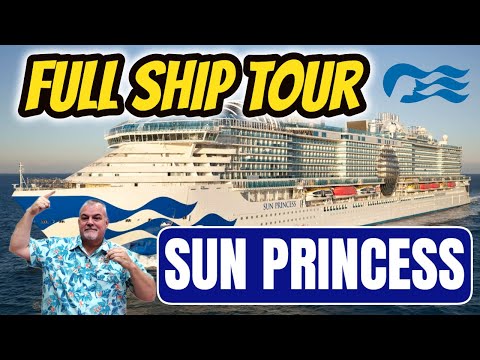 SUN PRINCESS FULL SHIP TOUR With Updates – Sharon at Sea Travel