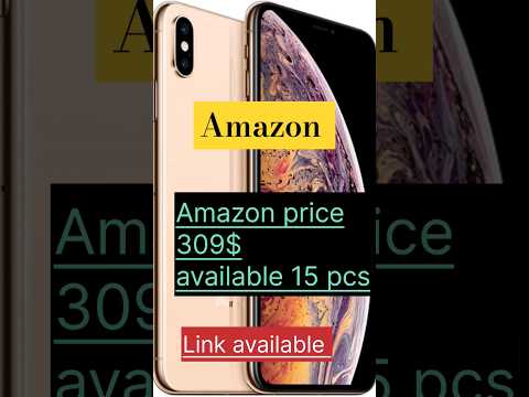 Apple iPhone XS Max, US Version, 256GB, Gold - Unlocked (Renewed)